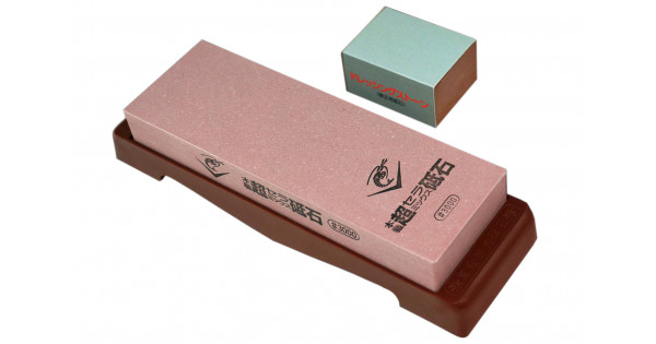 NANIWA SS-3000, Японський точильний камінь на підставці #3000 | Zalizko